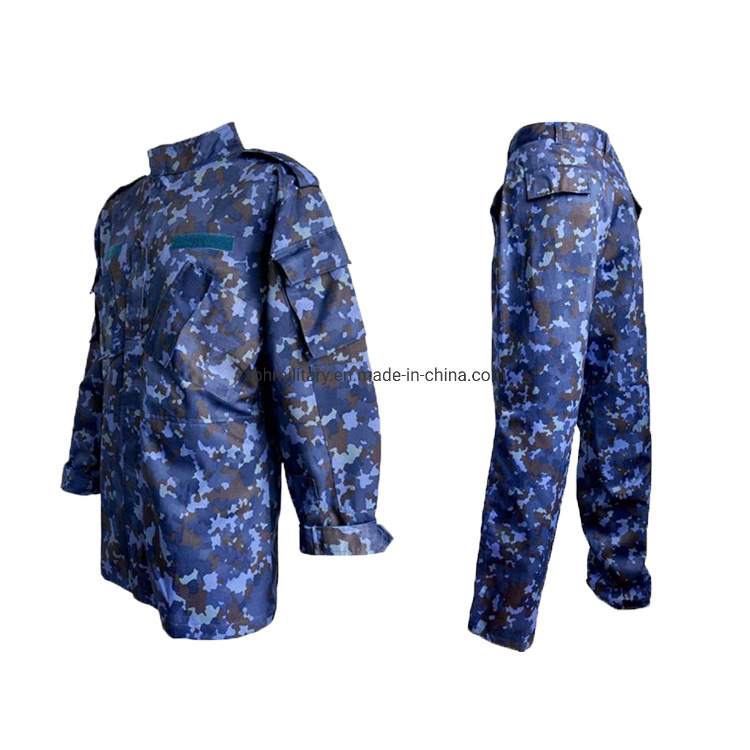 Navy Blue Waterproof Uniform Camouflage Breathable Military Style ...
