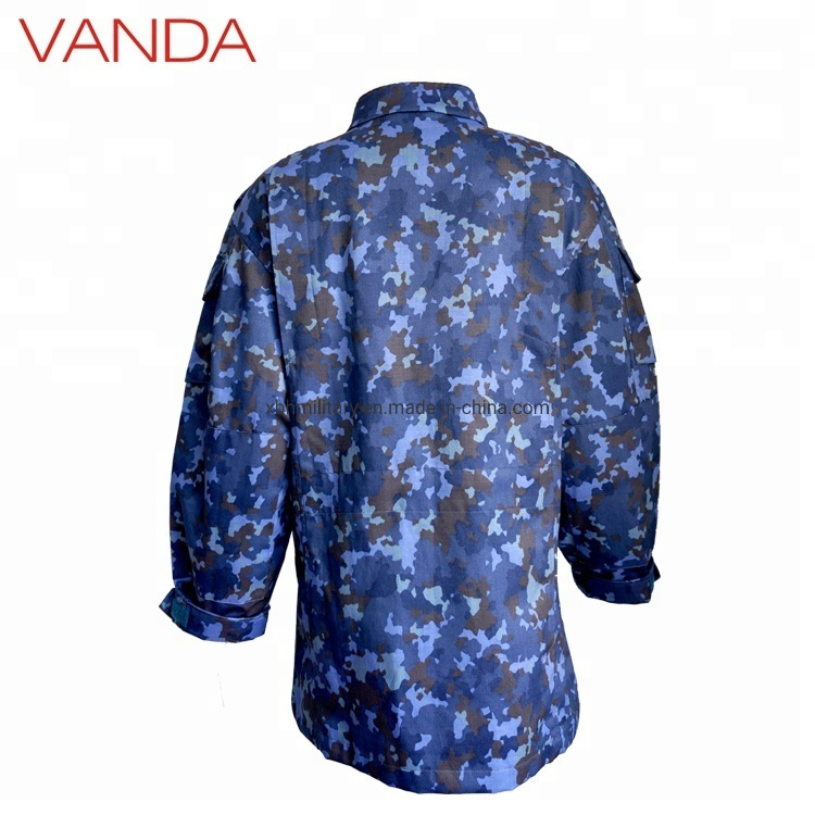 Navy Blue Waterproof Uniform Camouflage Breathable Military Style ...